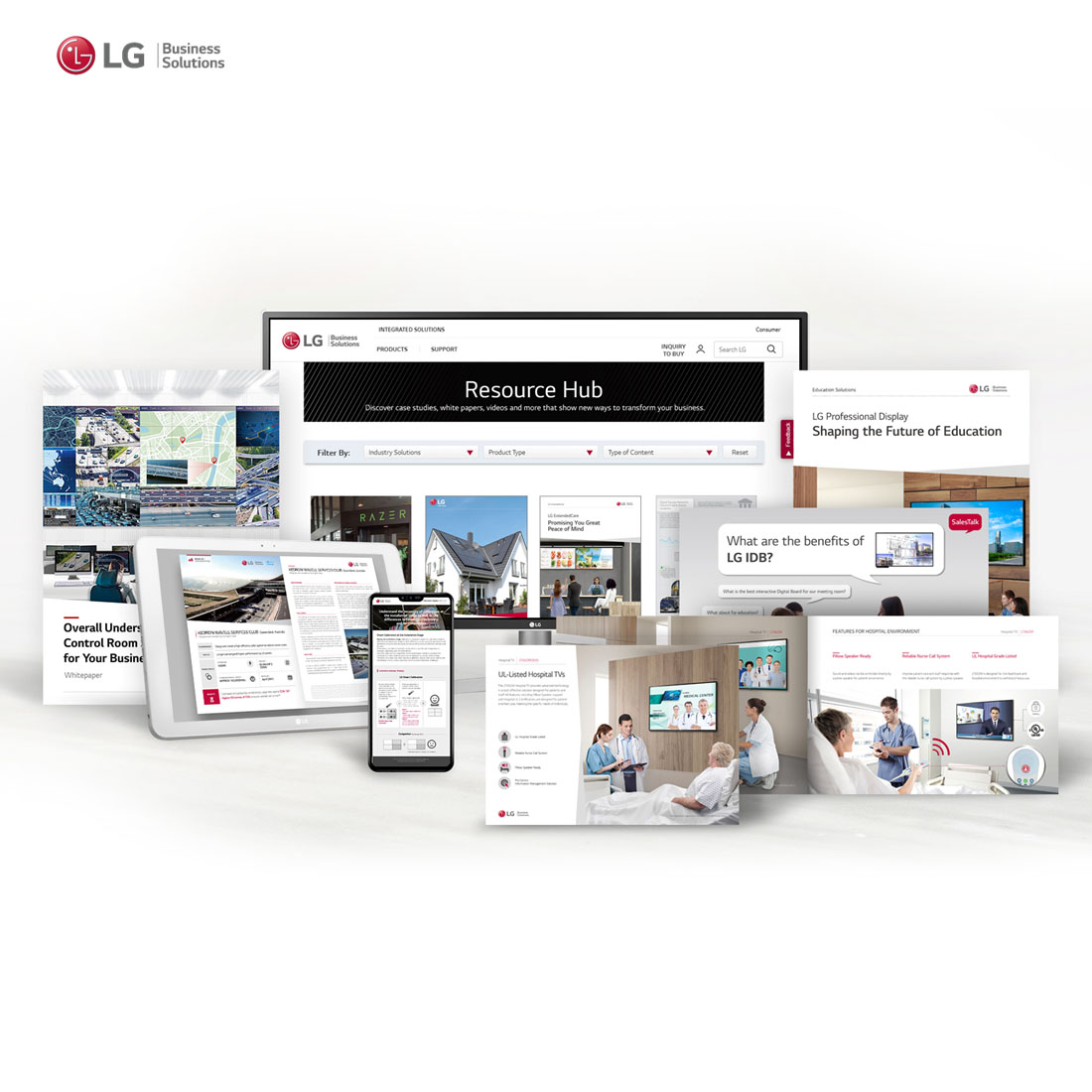 LG전자 LG B2B MCP Content Guide Line Design - 인포크리에이티브