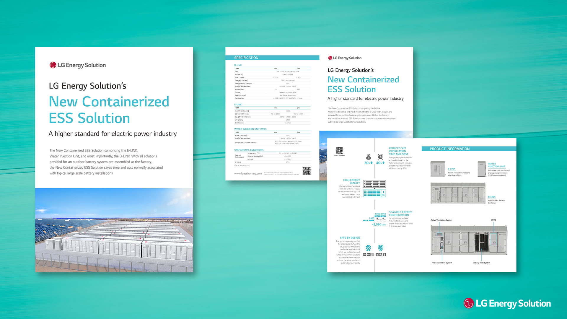 LG에너지솔루션 ESS Solution Leaflet - 인포크리에이티브