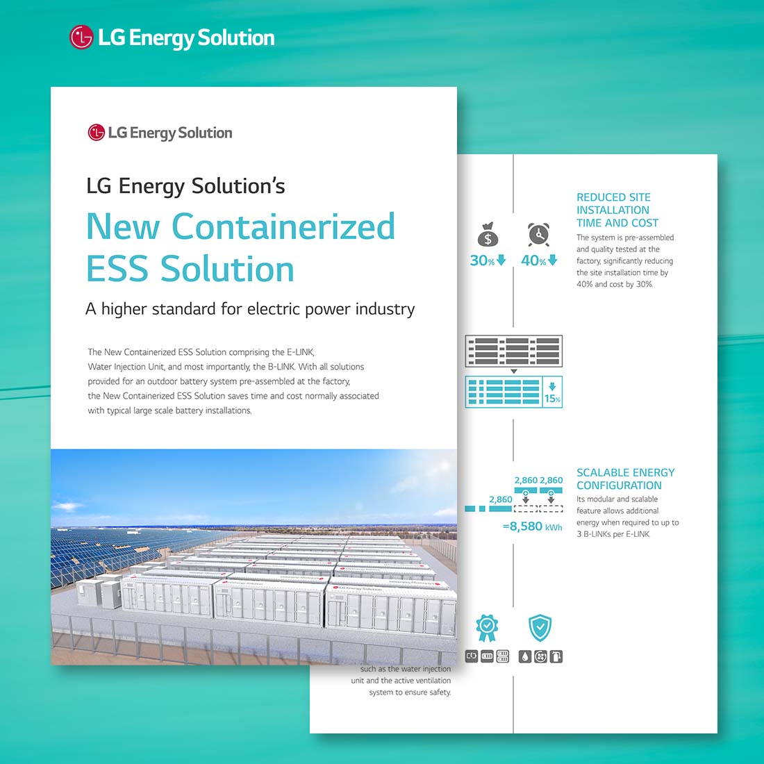 LG에너지솔루션 ESS Solution Leaflet - 인포크리에이티브