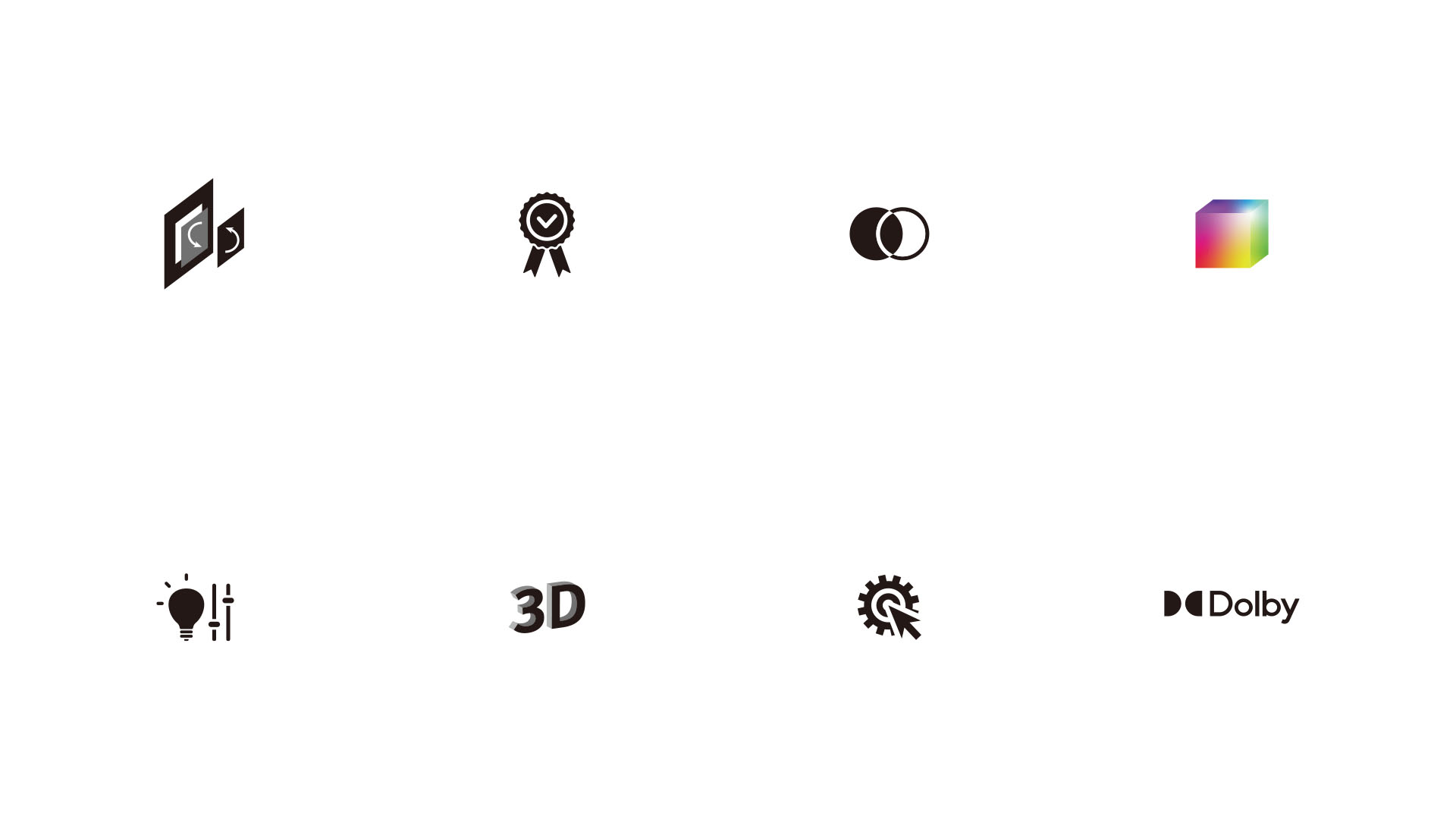 LG전자 Miraclass Key Visual & Icon 디자인 - 인포크리에이티브