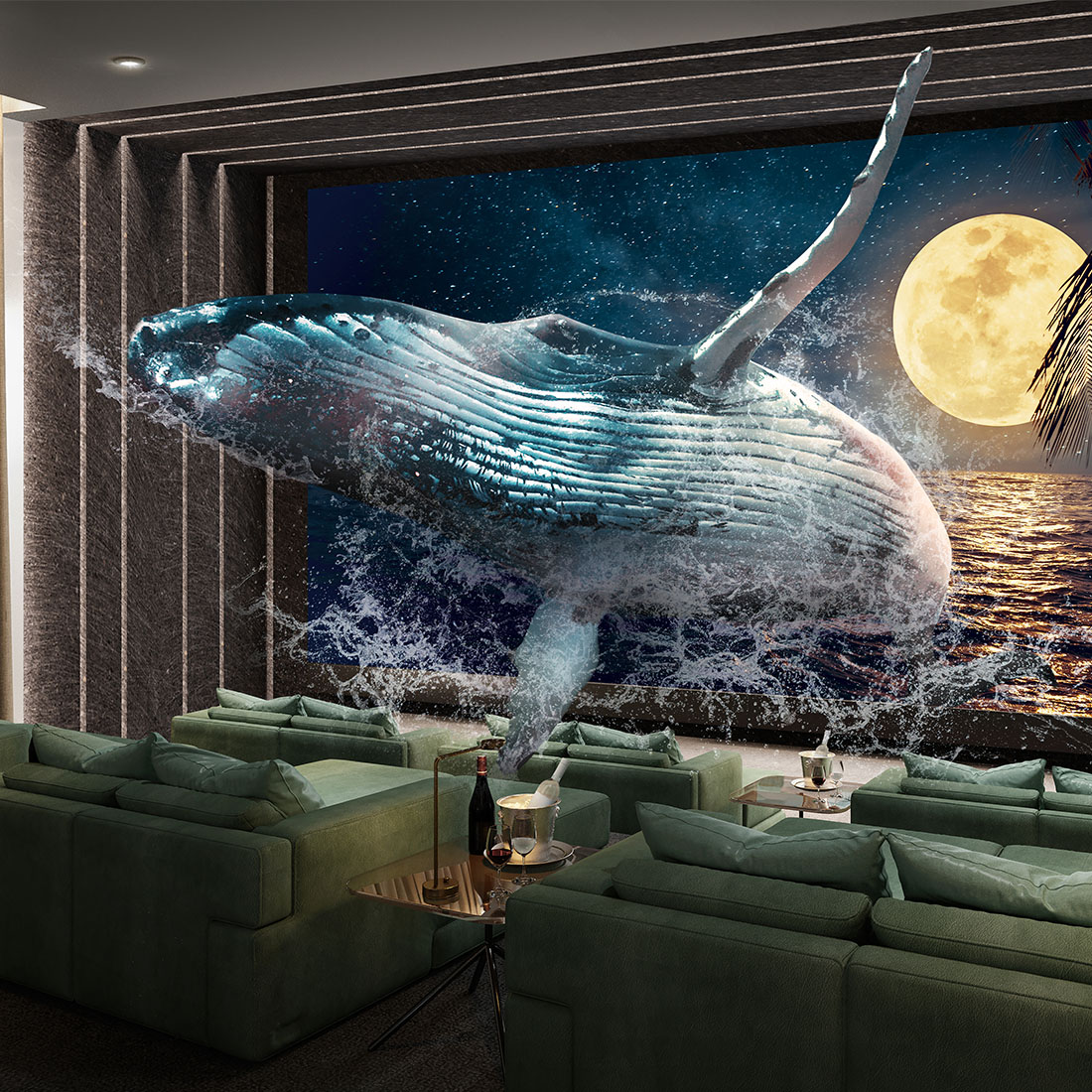 LG전자 Miraclass Key Visual & Icon 디자인 - 인포크리에이티브